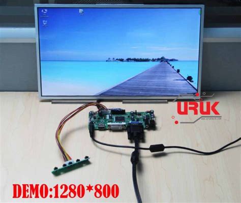 LCD Controller Board With HDMI VGA DVI Audio Inputs UrukTech