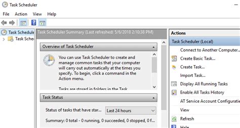 Fix Access Is Denied When Running Scheduled Task As A Non Administrator