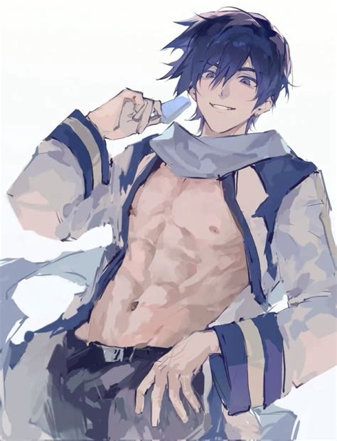 Kaito Vocaloid Fanart Icon Character Art Cute Drawings Vocaloid Kaito