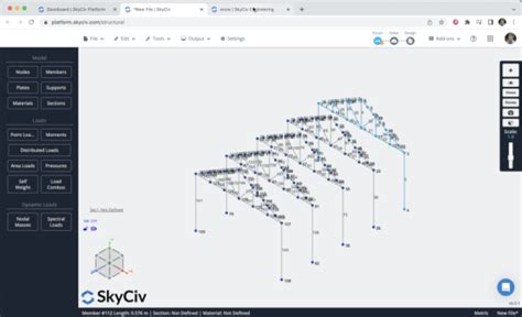 Applying Snow Loads To A Structure In Structural D SkyCiv Engineering