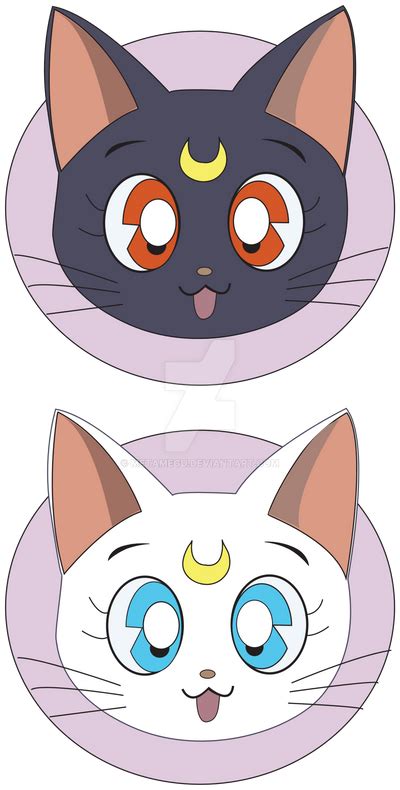 Sailor Moon Luna X Artemis By Metamegu On Deviantart