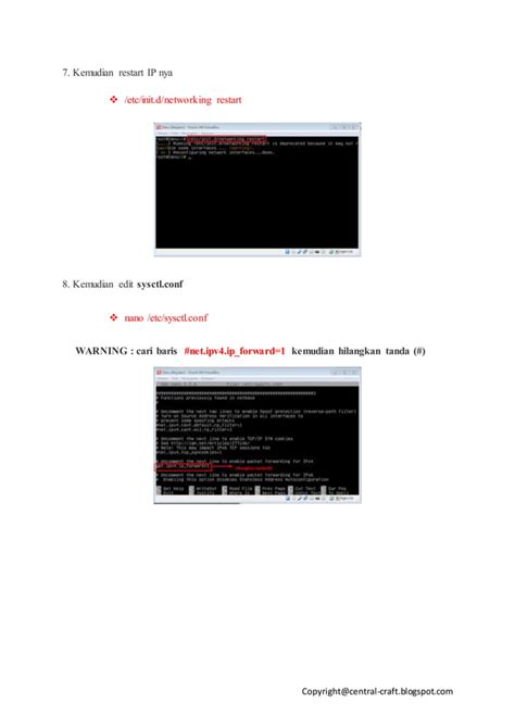Konfigurasi Router Di Debian Docx