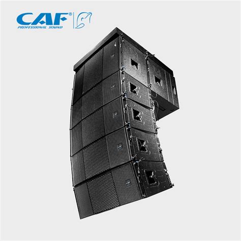 Dual 10 Inch Line Array Speaker For Church And Conference Sound System China Sound System And