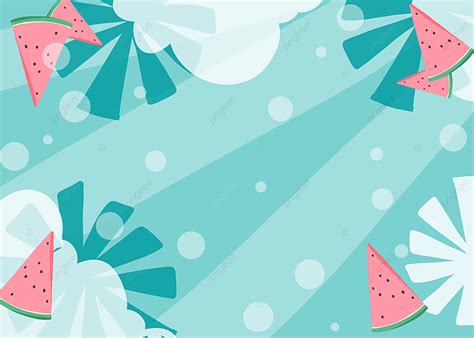 안녕하세요 여름 수박 배경 일러스트 레이션 수박 멋있는 귀여운 배경 이미지 배경 일러스트 및 사진 무료 다운로드 Pngtree