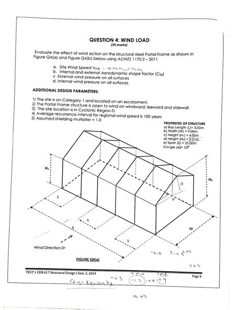 Wind Analysis Portal Frame Pdf