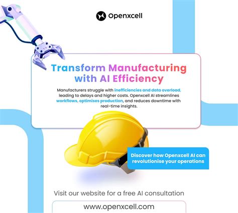 Openxcell Smartmanufacturing Aiinmanufacturing Automation Industry40 Openxcell Next