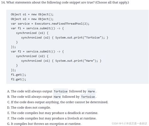 Ocp Java17 Se Developers 复习题13
