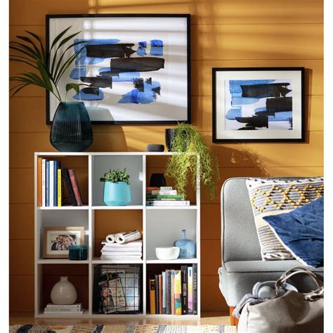 Habitat Squares 9 Cube Storage Unit White White Cube Shelf Storage Organizer