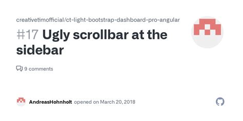 Ugly Scrollbar At The Sidebar · Issue 17 · Creativetimofficial Ct Light Bootstrap Dashboard Pro
