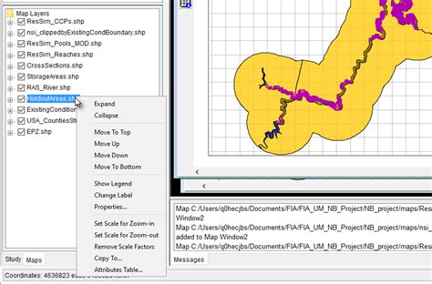 Adjust Map Layers