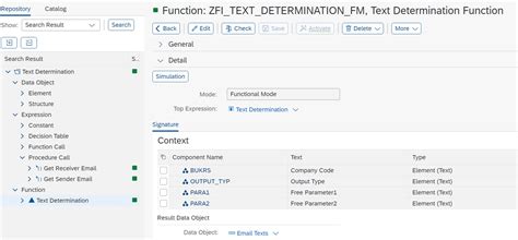Sap Abap Central How To Configure Dynamic Email In Output Parameter