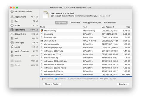 how to delete files and folders on mac