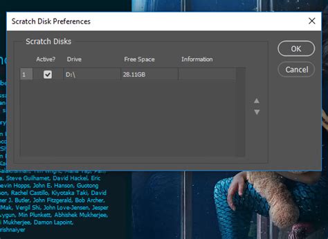 Photoshop Scratch Disks Adobe Community 10889276