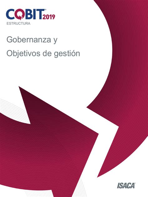 Cobit 2019 Framework Governance And Management Objectiveesp Pdf
