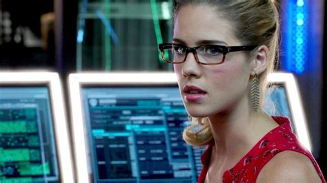 Emily Bett Rickards Glasses
