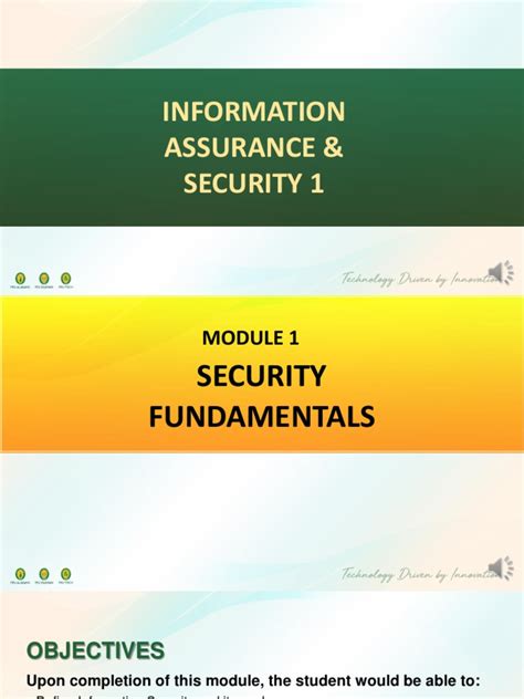 Module 1 Security Fundamentals New Pdf Key Cryptography