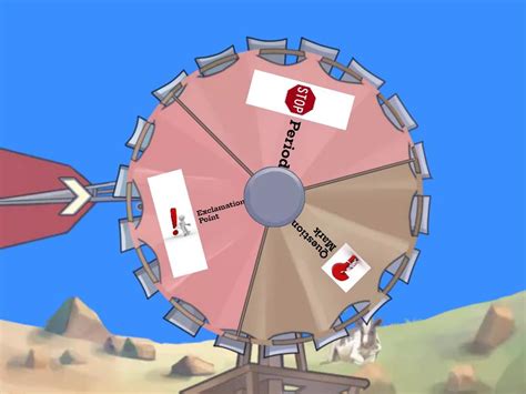 Punctuation Random Wheel