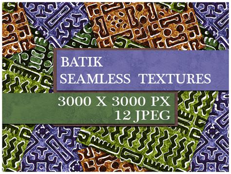 Batik Seamless Textures Pack Jojos Textures