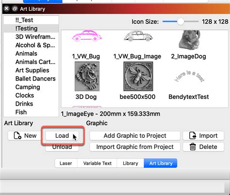 Problem Loading Library Files LightBurn Software Questions LightBurn Software Forum