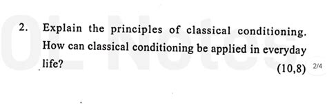2 Explain The Principles Of Classical Studyx