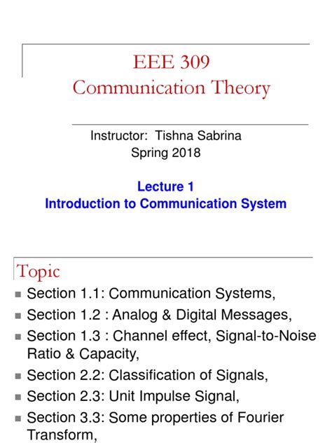 modern digital and analog communication systems lecture 1 pdf