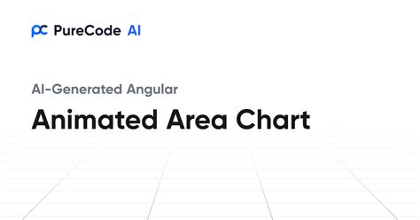 Generate Angular Animated Area Chart With Purecode