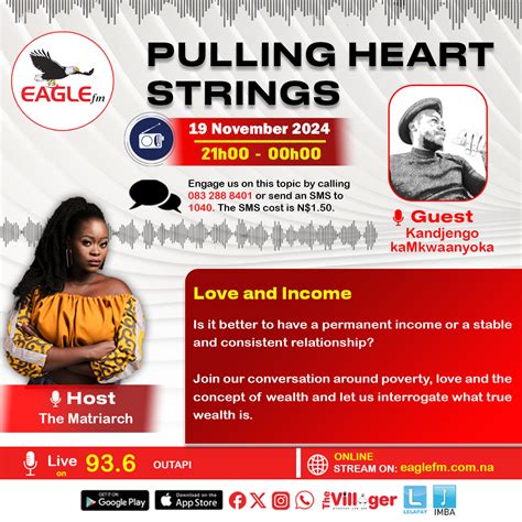 PULLING HEART STRINGS WITH THE MATRIARCH 19 NOVEMBER 2024 Eagle FM