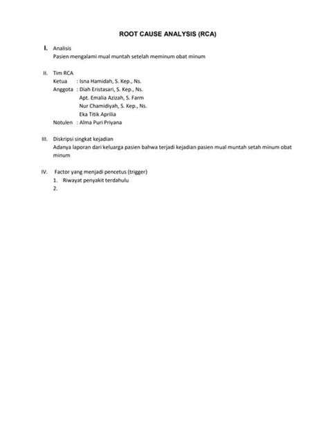 Root Cause Analysisdoc