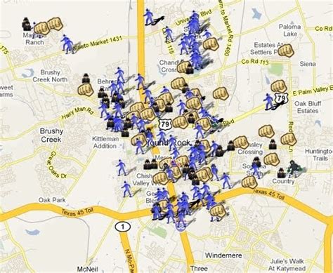 Spotcrime Mapping Crimes In Round Rock Texas