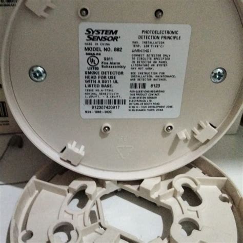 Jual Smoke Detector System Sensor 882 Base Jakarta Pusat