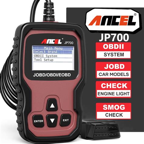 Autel Professional OBD2 Scanner AL319 Code Reader, Enhanced Check and Reset Engine Fault Code ...