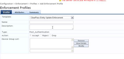question remove attributes in endpoints database security