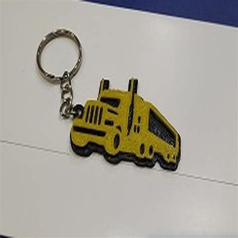 Free 3d File Truck Keychain・3d Printer Design To Download・cults