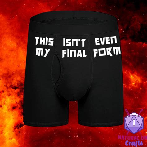 Anime Underwear Etsy