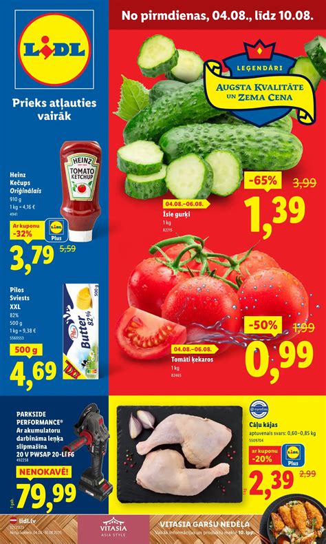 Lidl Akcijas Un Piedāvājumi Nedēļas Bukleti Visibukleti Lv