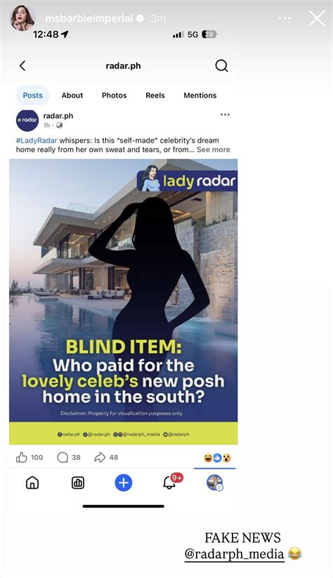 Barbie Imperial House And The Blind Item Debate Radar