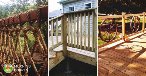 DIY Deck Railing Ideas Designs That Are Sure To Inspire You