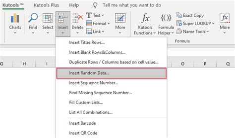 Excel Random Data Generate Random Numbers Texts Dates Times In Excel