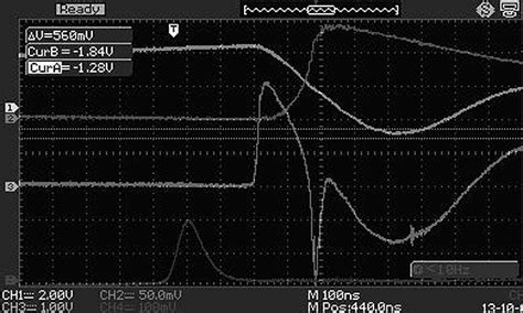 Oscillograms Of A Voltage Across The Discharge Capacitor 1 Of A