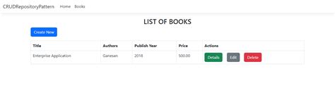 GitHub Javeriatabassum BookStoreCRUDRepositoryPattern