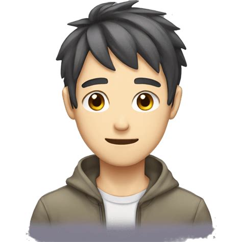 Male Emoji In Anime Style Emoji Ai Emoji Generator