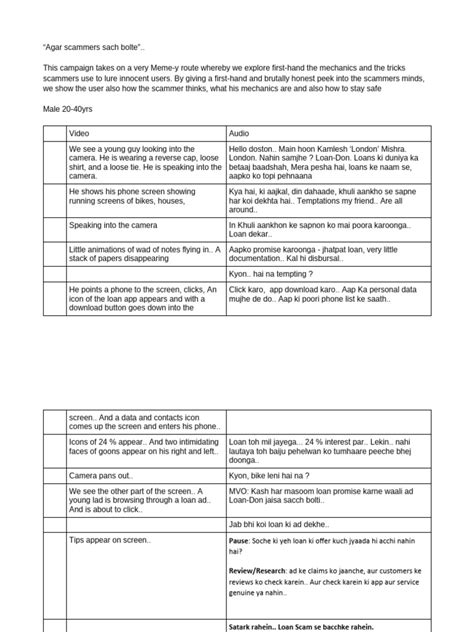 scripts campaign strategy pdf