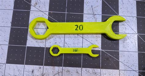 Parametric Combination Wrenches By Realtoft Download Free Stl Model