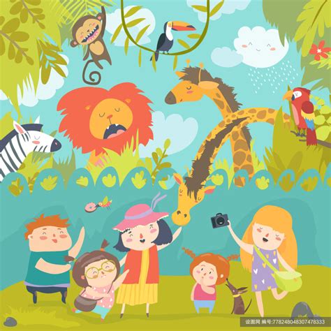 可爱卡通儿童手绘ai下载编号778248048307478333 设图网