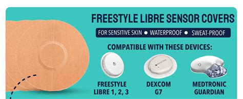 Type Strong Freestyle Libre 3 Sensor Covers Waterproof For Sensitive Skin Cgm