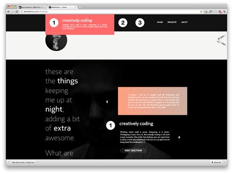 parallax fun web design coding ads