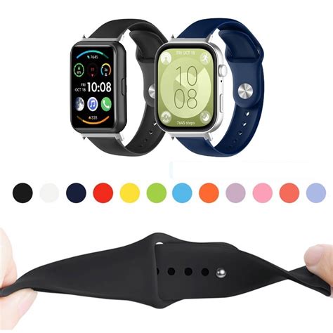 Soft Silicone Strap For Huawei Watch Fit Fit New Se Special Edition Fit Fit Fit