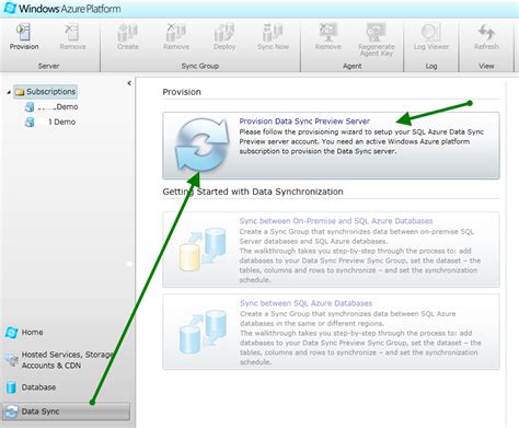 Sql Azure Data Sync מה זה ואיך מפעילים את זה