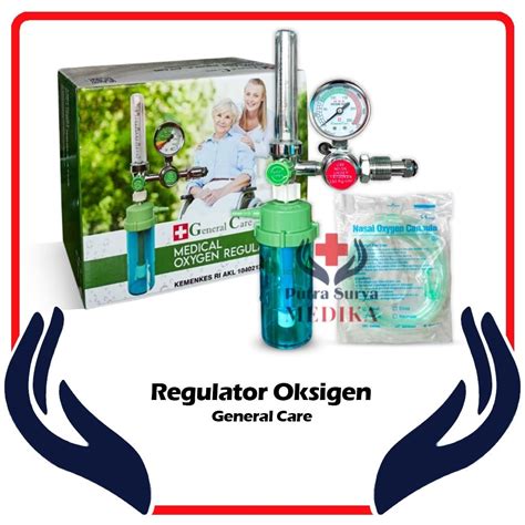 Jual Regulator Oksigen Medis General Care Oxygen Regulator Medical