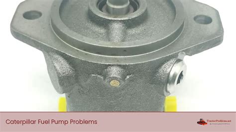 Solve Caterpillar Fuel Pump Problems Quickly and Easily